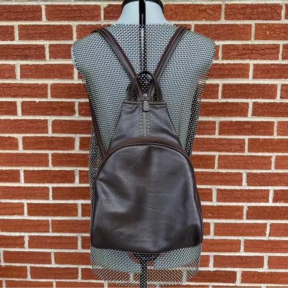 Liz Claiborne | Bags | Vintage Brown Leather Liz Claiborne Mini ...